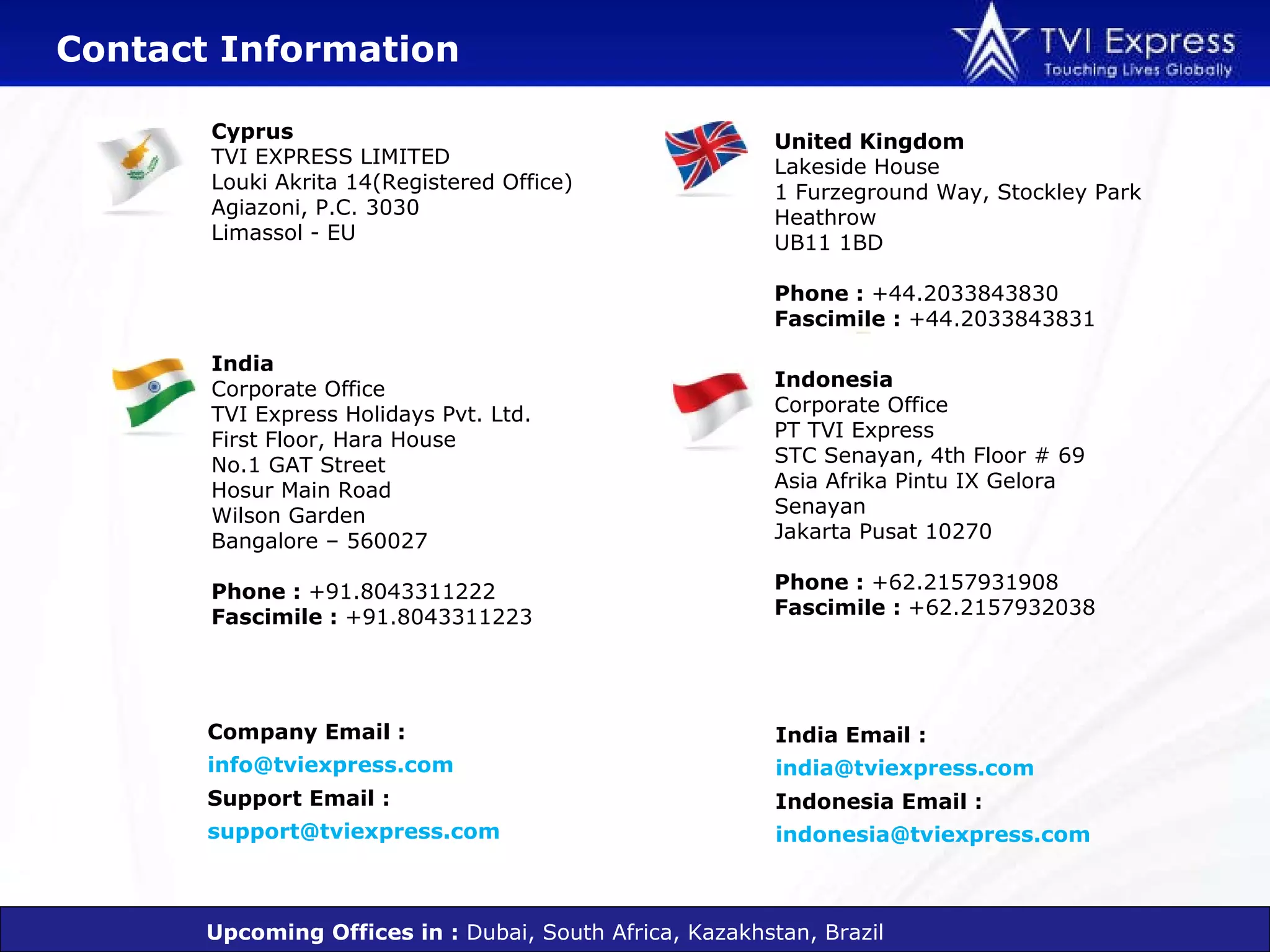 Tviexpress powerpoint presentation | PPT | Cruises | Travel Type