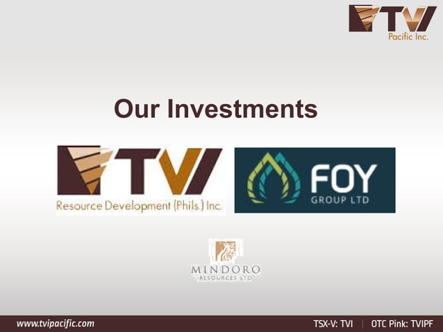 Tvi corporate presentation august 11 2016 | PPT