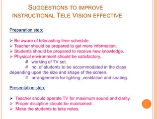 TV in education | PPTX