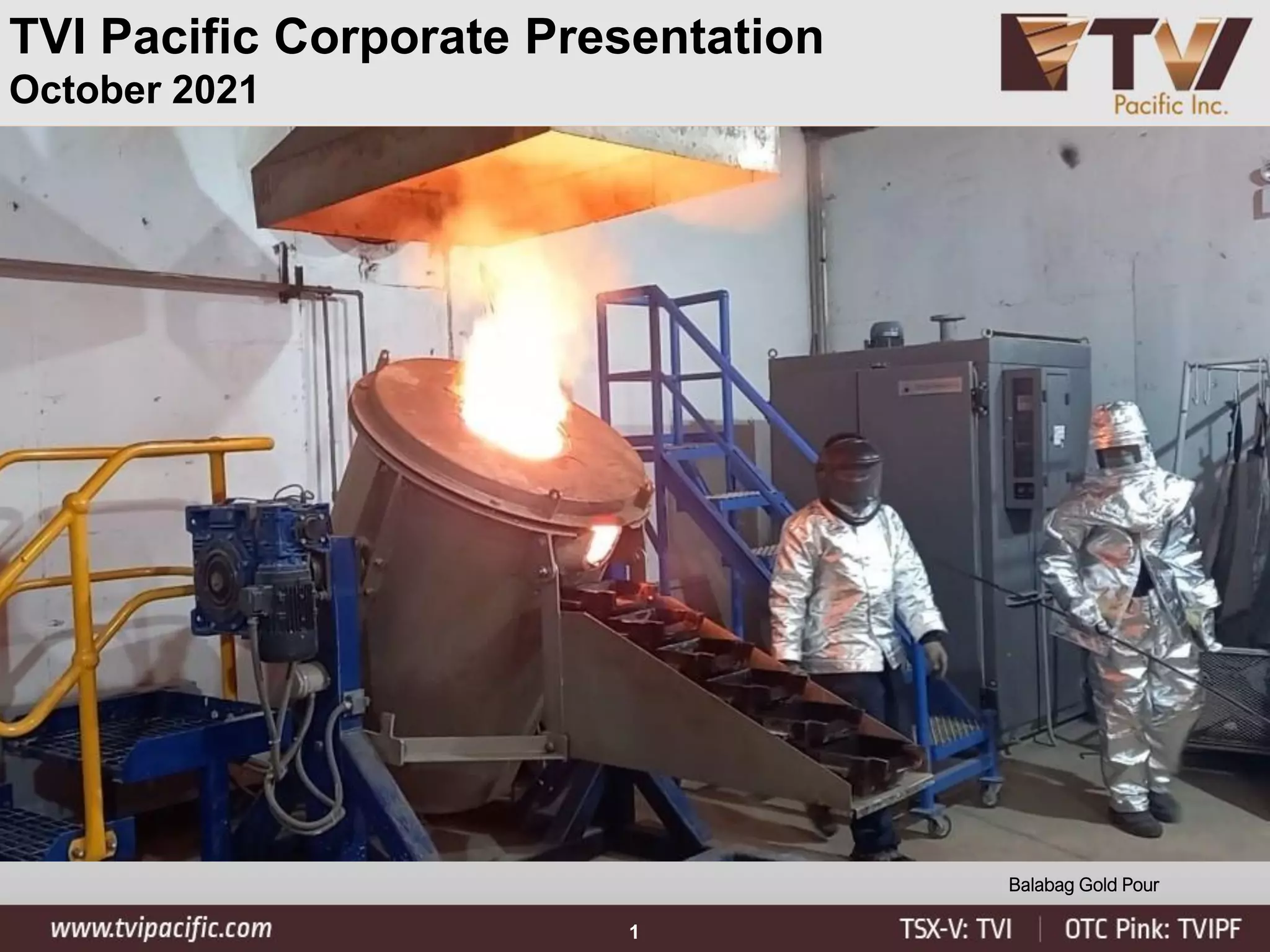 Tvi pacific corporate presentation 08.10.2021 final | PDF