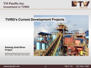 Tvi pacific corporate presentation 24.06.2021 v2 | PDF