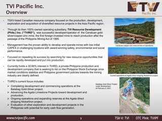 Tvi pacific corporate presentation 24.06.2021 v2 | PDF