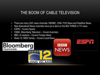 Tv journalism presentation | PPT