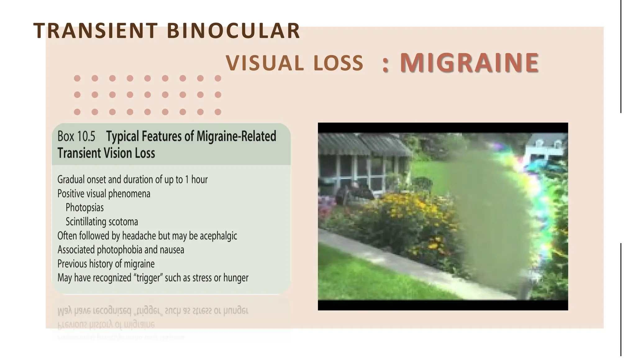 approach to transient visual loss in clinical practice // | PDF