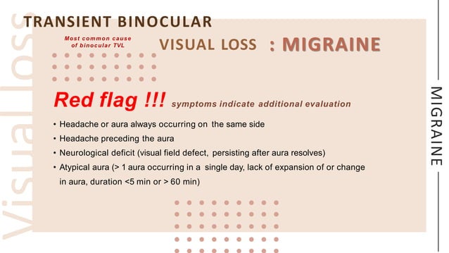 approach to transient visual loss in clinical practice // | PDF | Eye ...