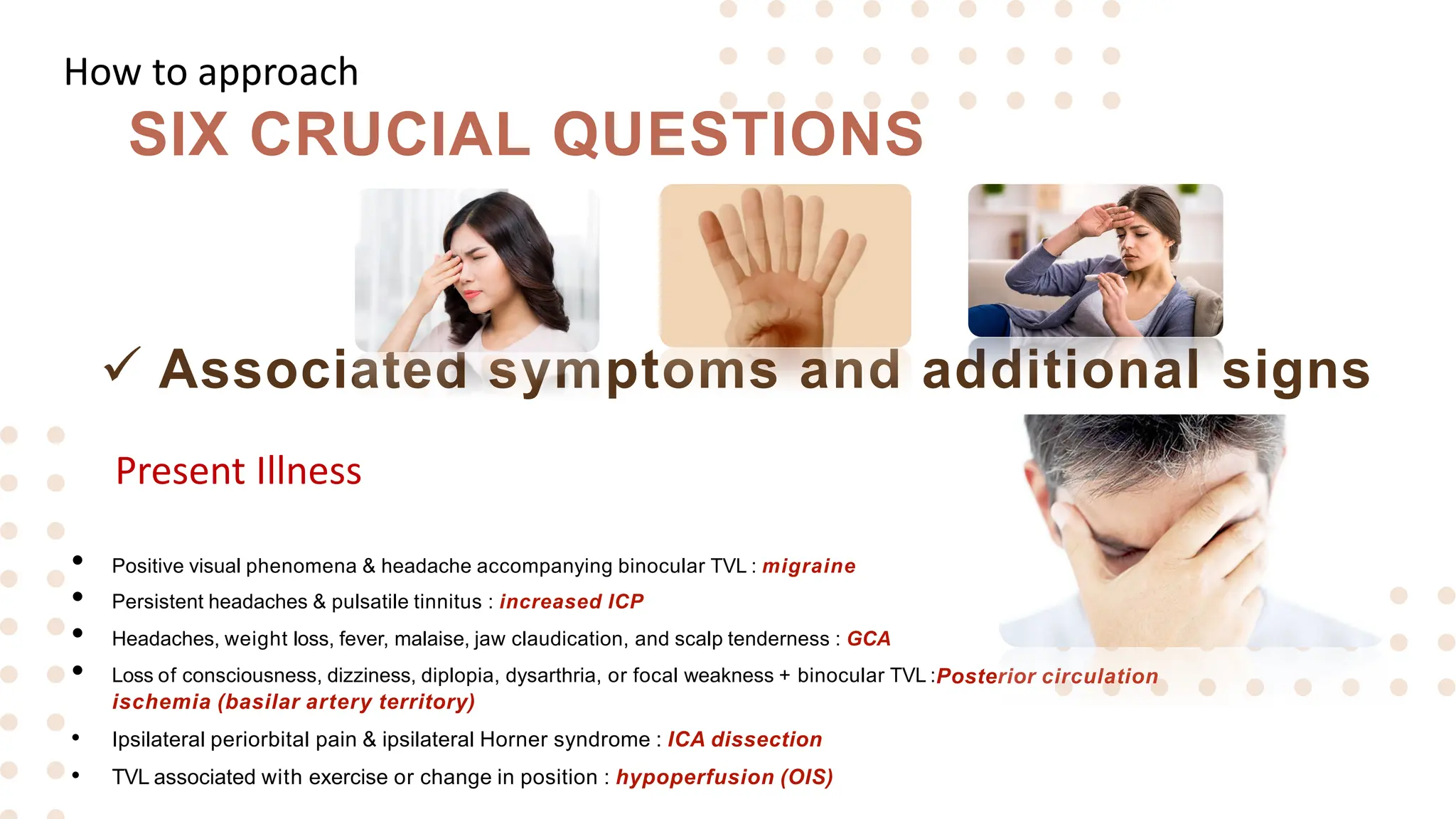 approach to transient visual loss in clinical practice | PDF