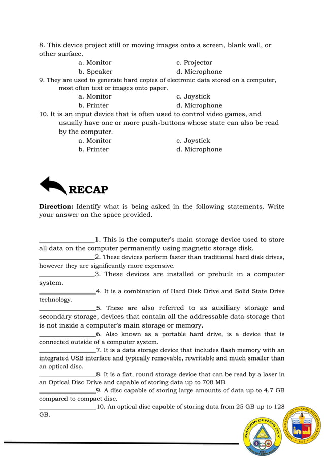 TVL CSS G11-Q1-M6-1.pdf | Computer Peripherals | Computing