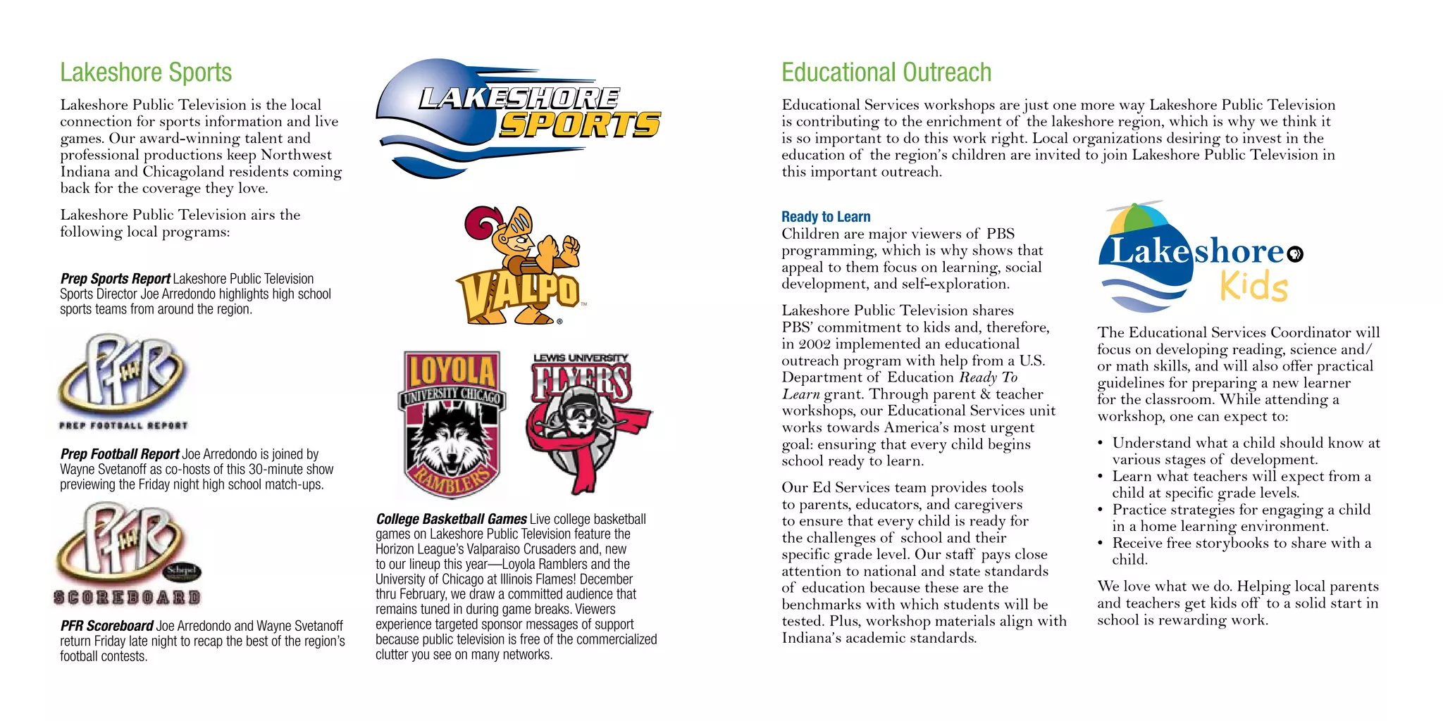 Tv Media Kit Brochure | PDF