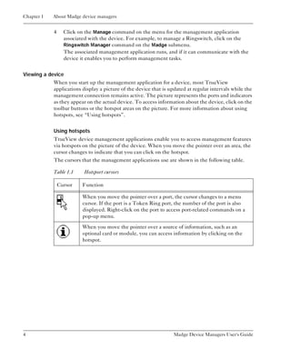 Madge Device Managers | PDF