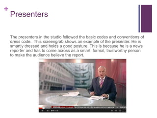 Tv news broadcast analysis | PPTX