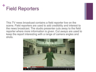 Tv news broadcast analysis | PPTX