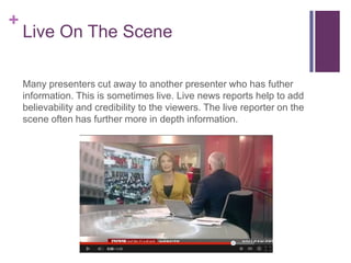 Tv news broadcast analysis | PPTX