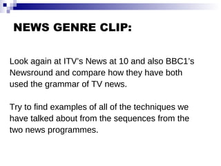 TV News Language | PPT