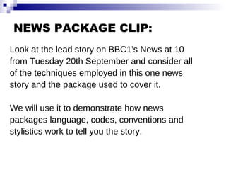 TV News Language | PPT