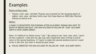 TV NEWS LEAD WRITING .pptx