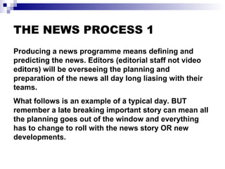 TV News Newsgathering | PPT
