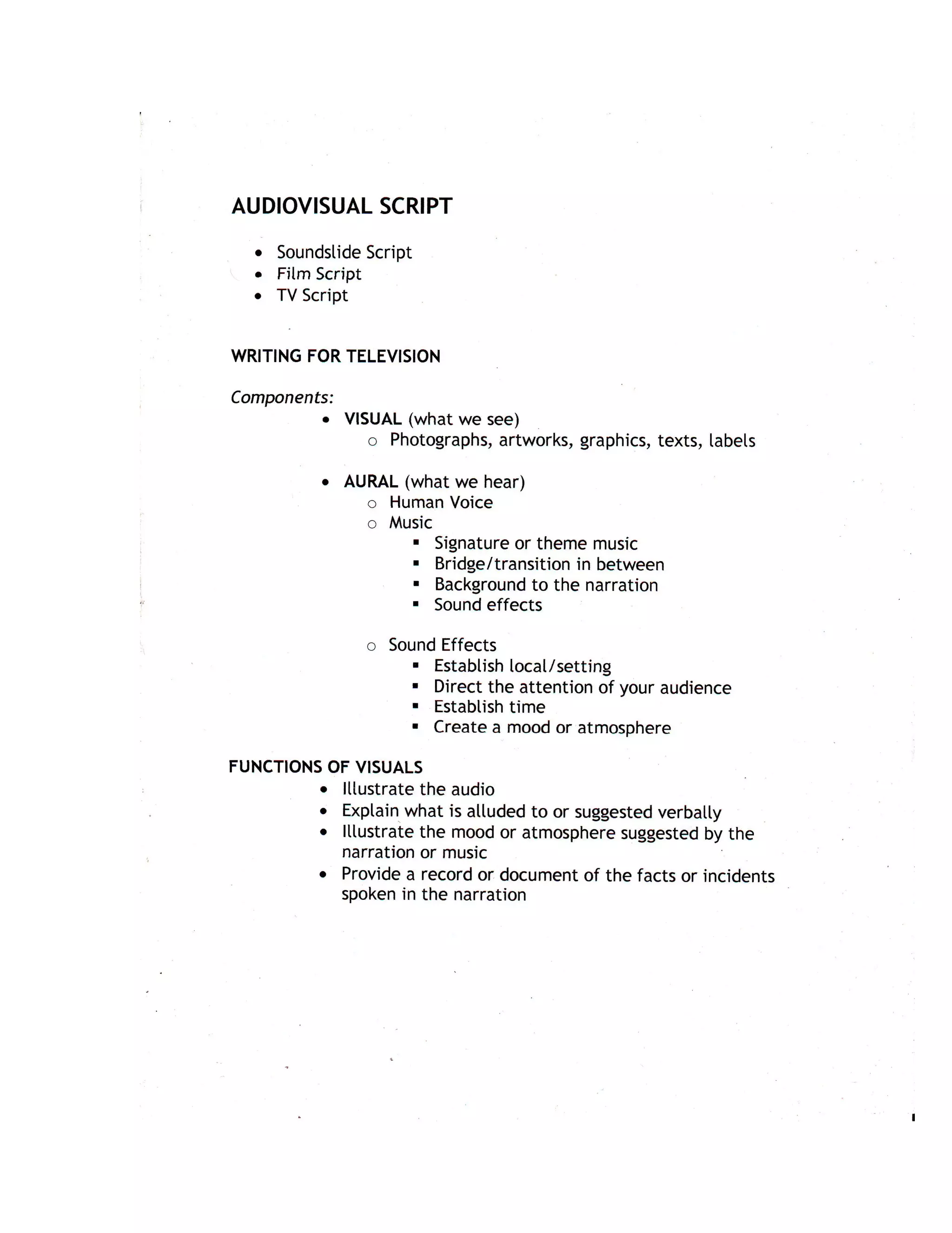 Tv news script formats & sample scripts | DOC