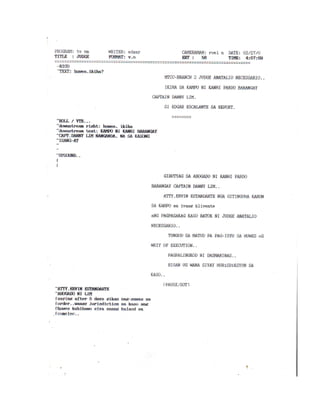 Tv news script formats & sample scripts | DOC