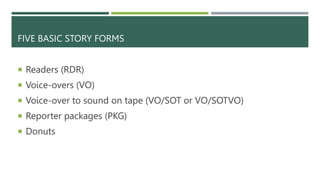 TV NEWS STORY FORMS.pptx
