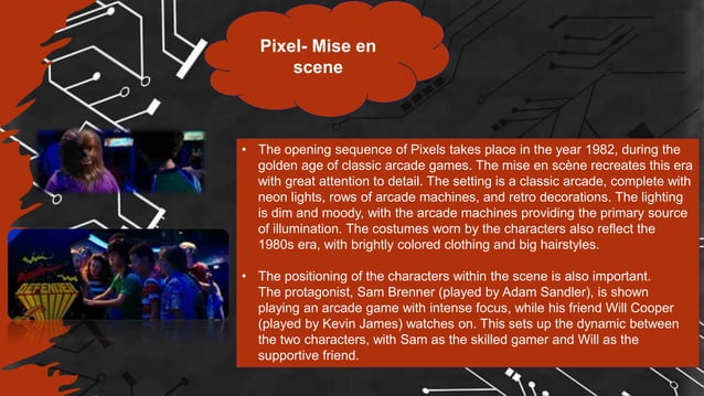 Pixels 2015- Opening Sequence Analysis | PPTX