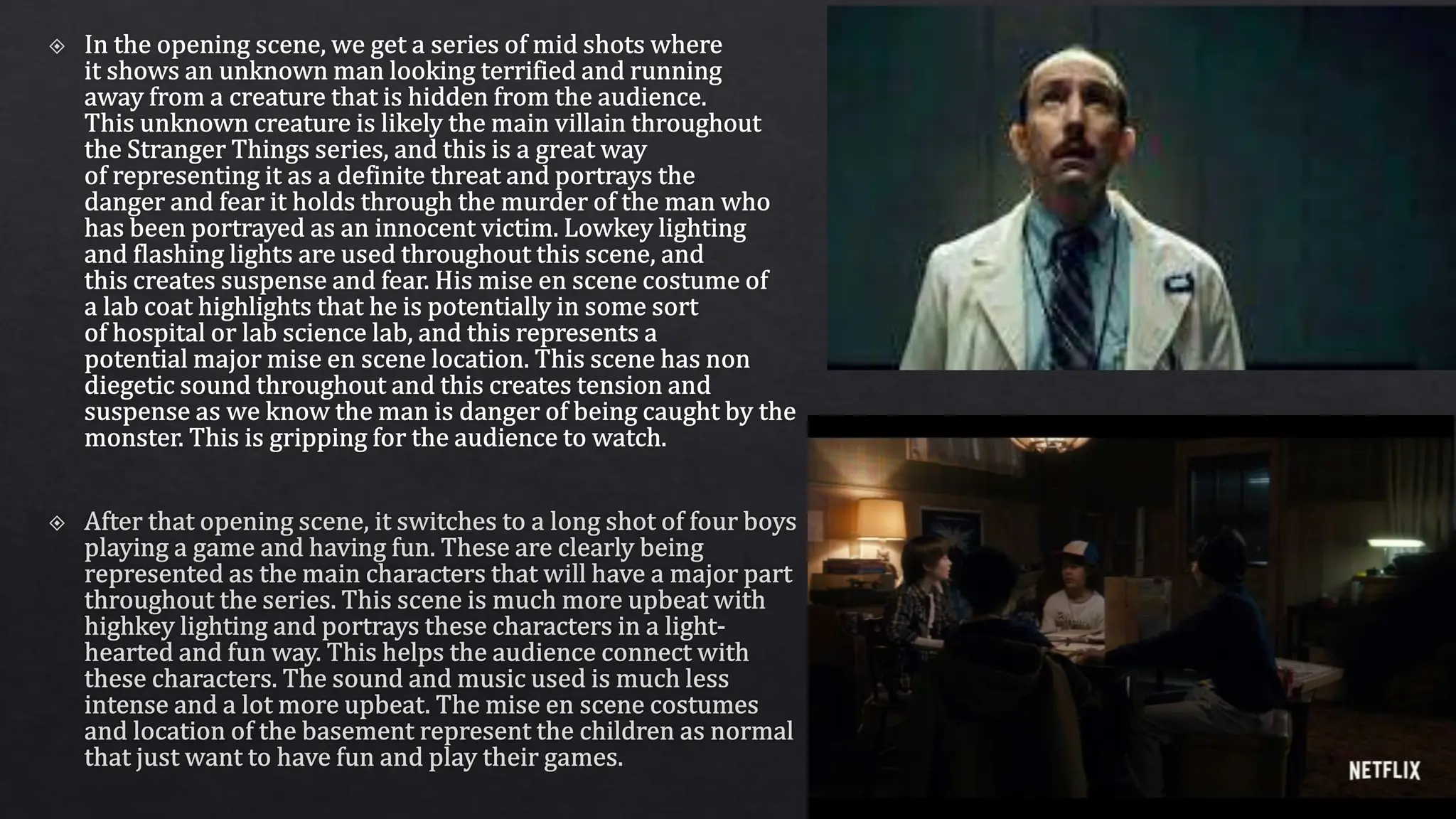 Stranger Things Opening Sequence | PPT