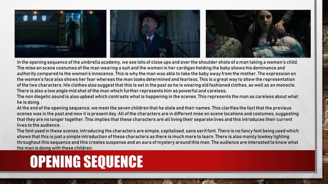 The Umbrella Academy TV Opening Sequences | PPTX | Women\'s Clothing | Women\'s Fashion