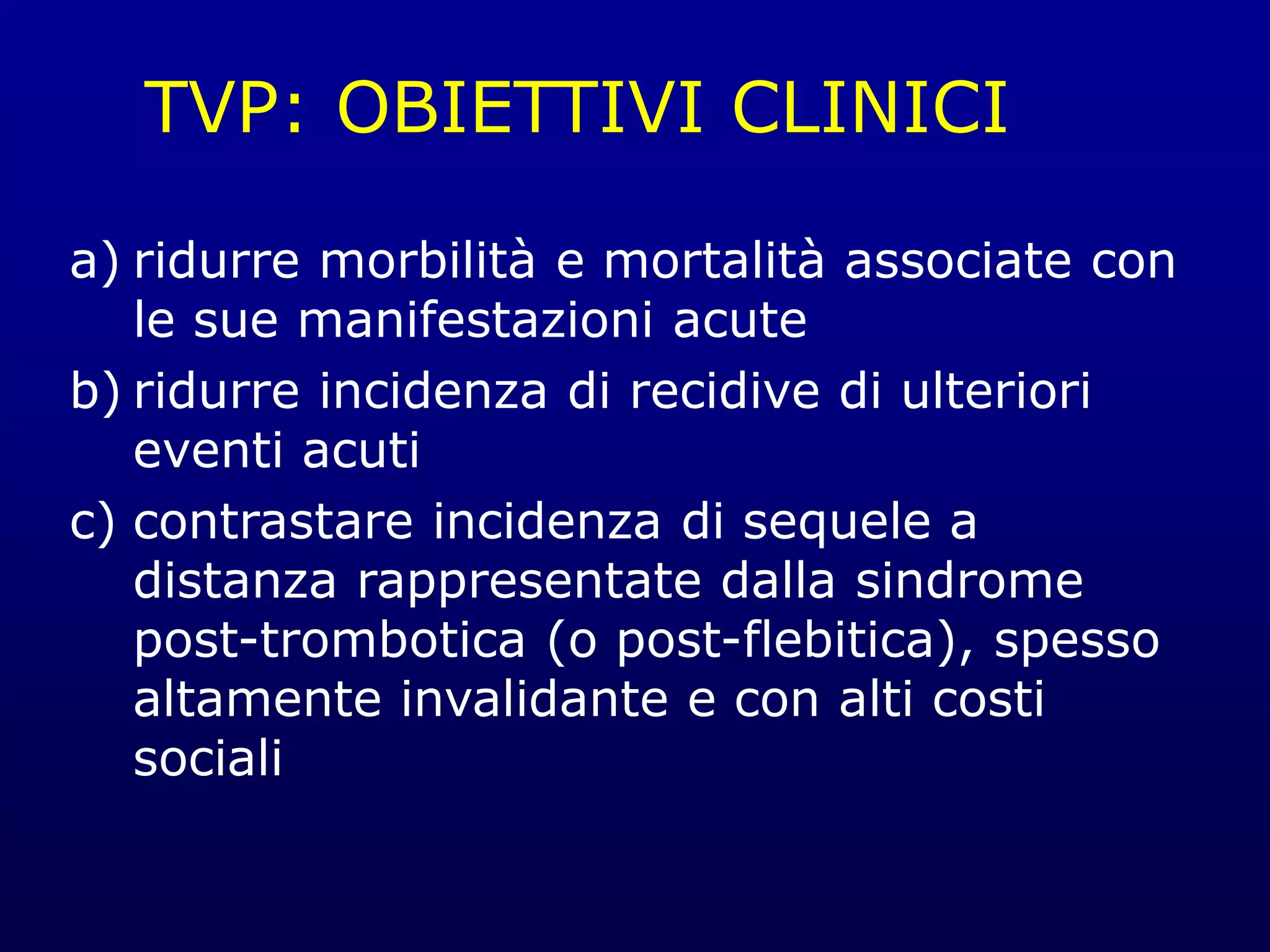 TROMBOSI VENOSA PROFONDA TVP LEZIONE MEDICINA INTERNA ROBERTO LEO 2019 ...