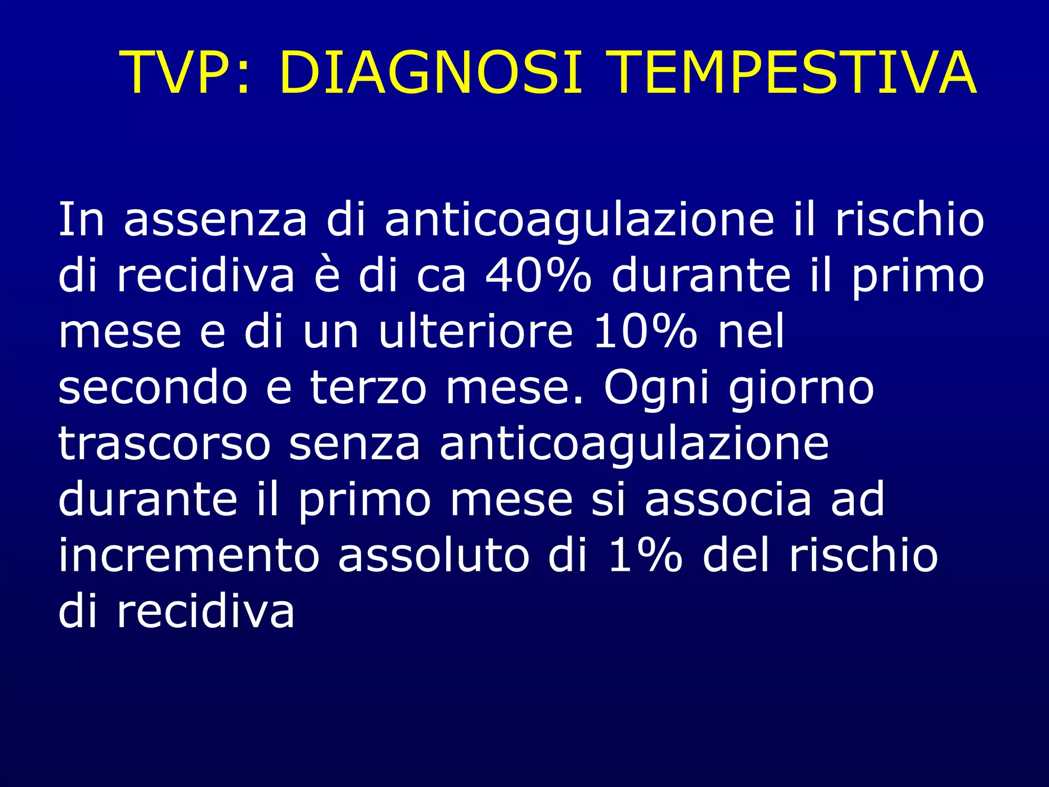 TROMBOSI VENOSA PROFONDA TVP LEZIONE MEDICINA INTERNA ROBERTO LEO 2019 ...