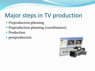 Tv production | PPTX