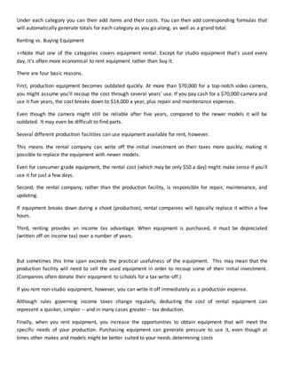 Tv production overview | PDF