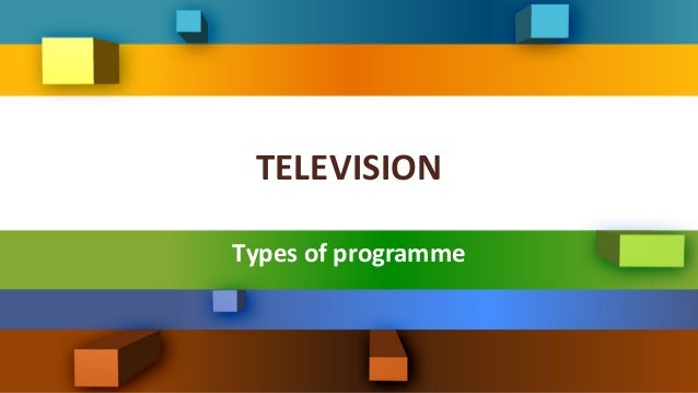 Tv programmes