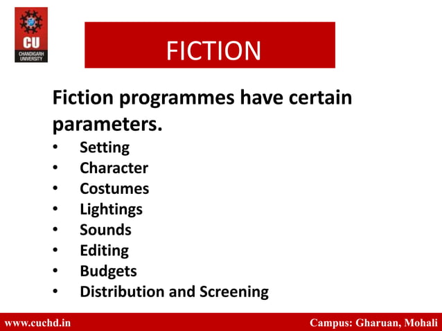 Tv programming and production | PPTX | Factual | Genres