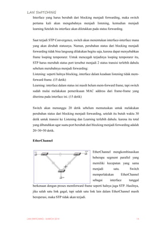 LAN Switching, Mengenal Trunk, VTP, dan STP | DOCX