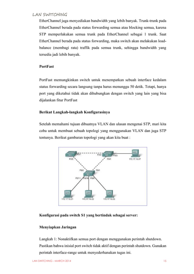 LAN Switching, Mengenal Trunk, VTP, dan STP | PDF