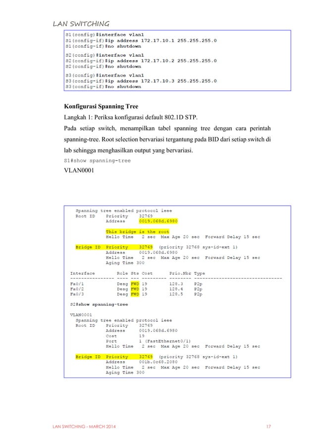 LAN Switching, Mengenal Trunk, VTP, dan STP | PDF