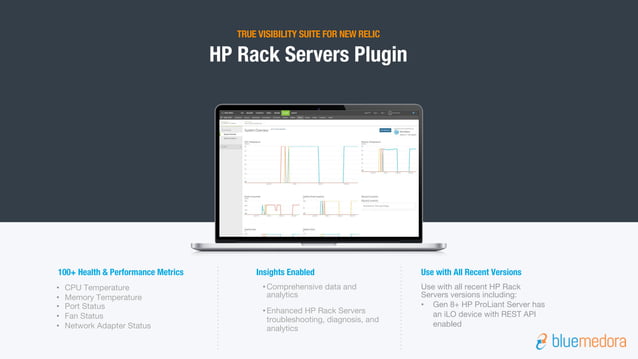 Overview of Blue Medora - New Relic Plugin for HP Rack Servers | PPT