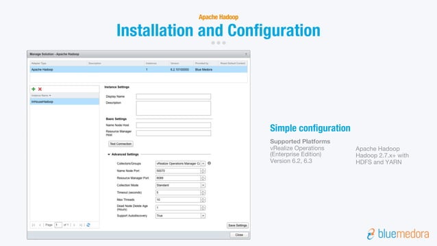 VMware vROps Management Pack for Hadoop | PPT