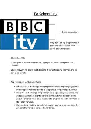 Tv scheduling | PDF