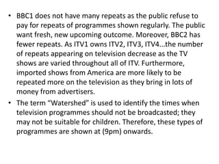 Tv scheduling1 | PPT