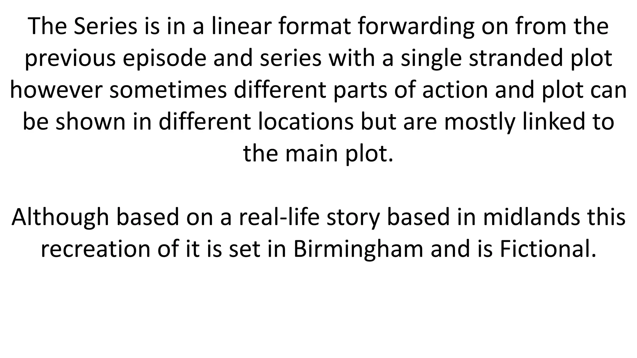 Tv script analysis | PPTX