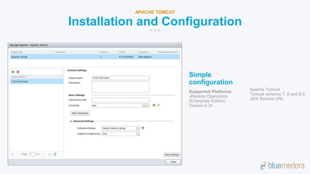 TVS for vROps - Apache Tomcat | PPTX