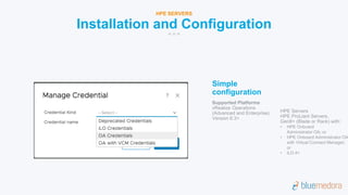 TVS for vROps - HPE Servers | PPT