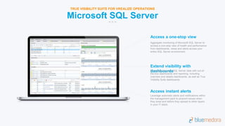 TVS for vROps - MS SQL | PPTX | Databases | Computer Software and Applications