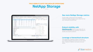NetApp Management Pack for VMware vRealize Operations | Blue Medora | PPT