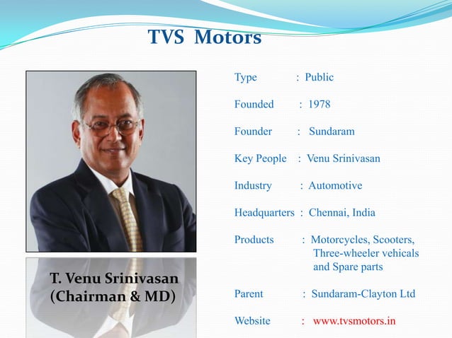 Tvs group of companies ppt