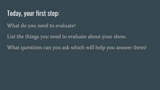 HND - TV Show Evaluation | PPTX