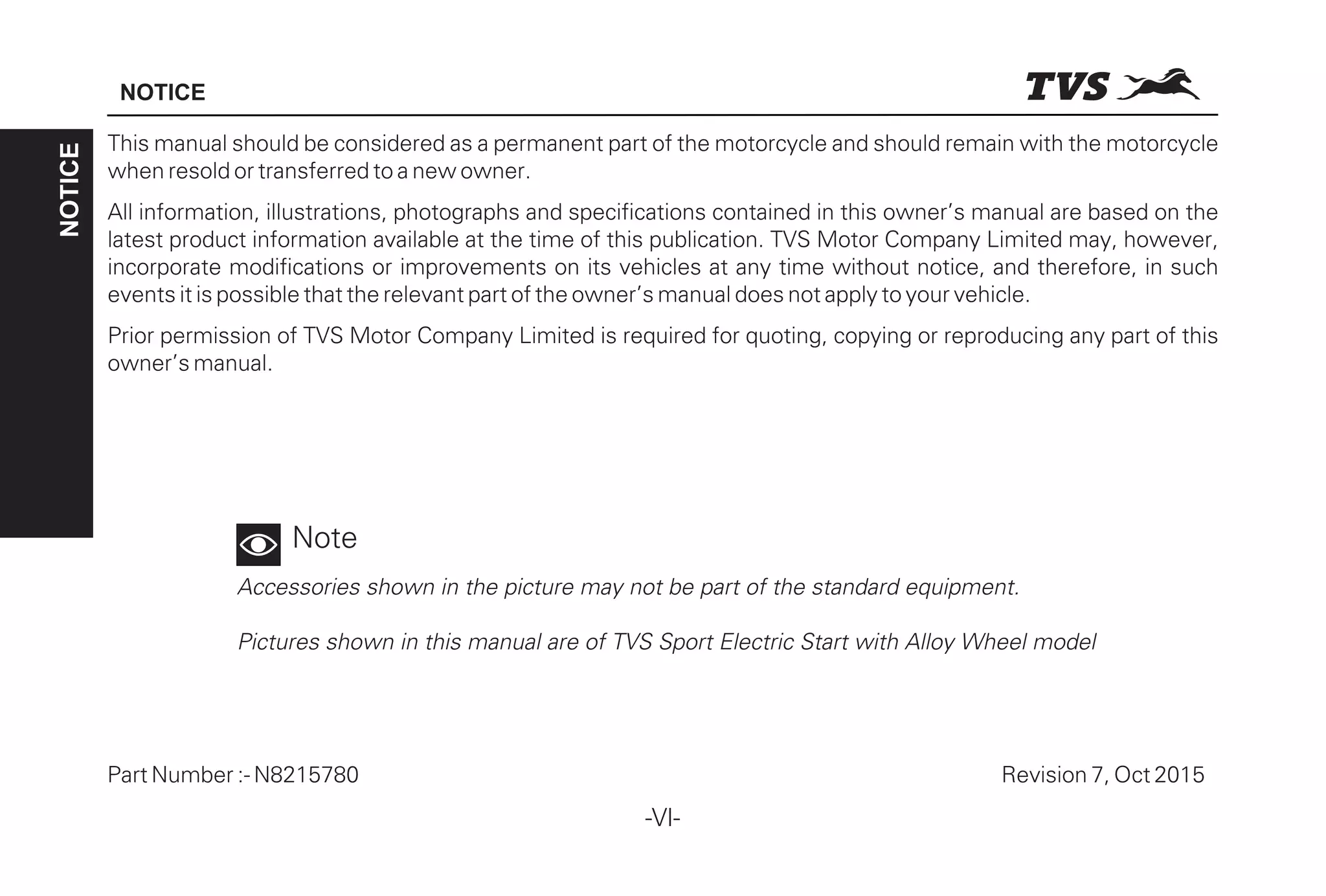 Tvs metro manuals brochure | PPT
