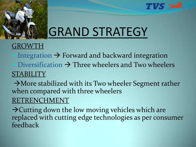 Tvs ppt - By A.R.ROHINI | PPTX | Automotive Industry | Industries