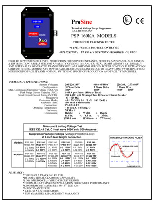 Tvss 160ka-ttf-electrical-components | PDF
