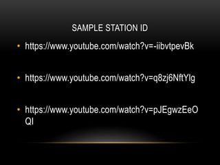 TV Station ID | PPTX | Business | Business and Finance